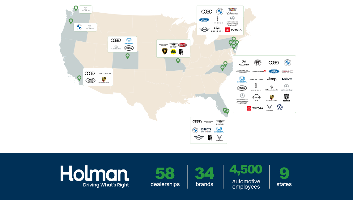 Holman Finalizes Acquisition of Leith Automotive, Nearly Doubles Retail ...